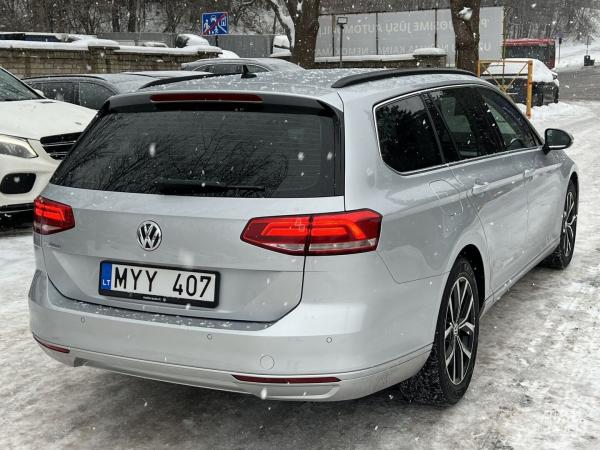 Pelēks Volkswagen Passat 2019 Viļņa, ar dzinēja tilpumu 2.00 L un nobraukumu 210 tūkst. km par 13000 €, foto 5 vietnē AUTOMOTO.COM.LV