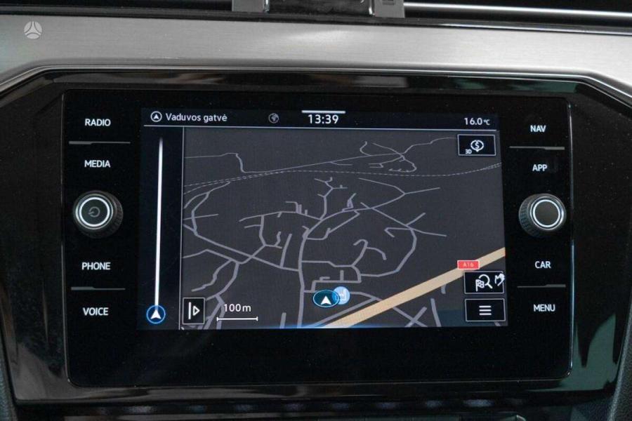 Pelēks Volkswagen Passat 2019 Viļņa, ar dzinēja tilpumu 2.00 L un nobraukumu 199 tūkst. km par 16700 €, foto 14 vietnē AUTOMOTO.COM.LV
