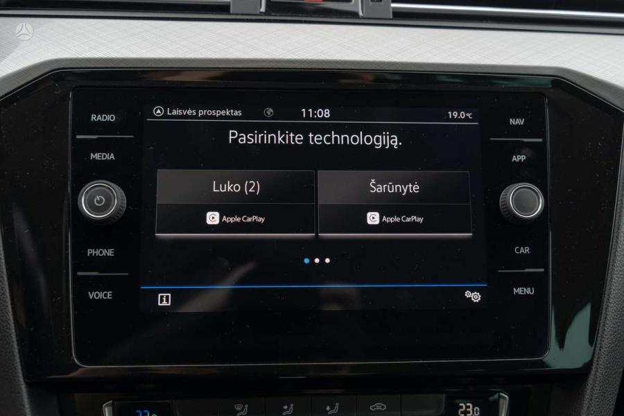 Pelēks Volkswagen Passat 2019 Viļņa, ar dzinēja tilpumu 1.60 L un nobraukumu 260 tūkst. km par 12950 €, foto 21 vietnē AUTOMOTO.COM.LV