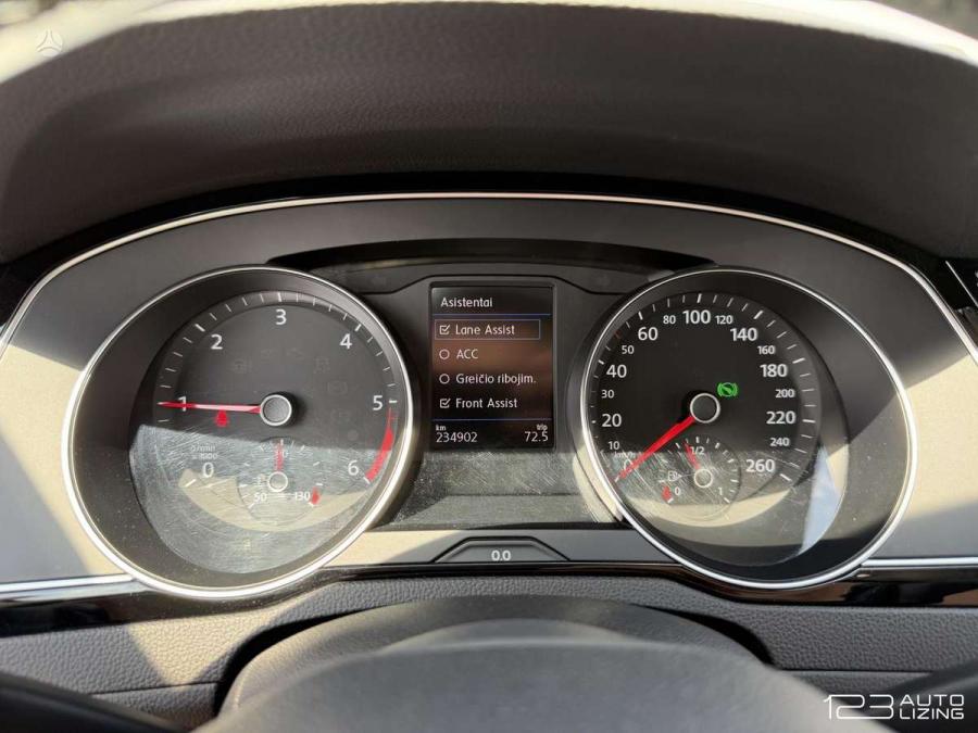 Pelēks Volkswagen Passat 2019 Tauragė, ar dzinēja tilpumu 2.00 L un nobraukumu 234 tūkst. km par 12900 €, foto 22 vietnē AUTOMOTO.COM.LV