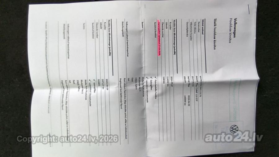 Серый Фольксваген Пассат 2019 в Таллин, объемом двигателя 1.50 л и пробегом 117 тыс. км за 15900 €, фото 17 на AUTOMOTO.COM.LV