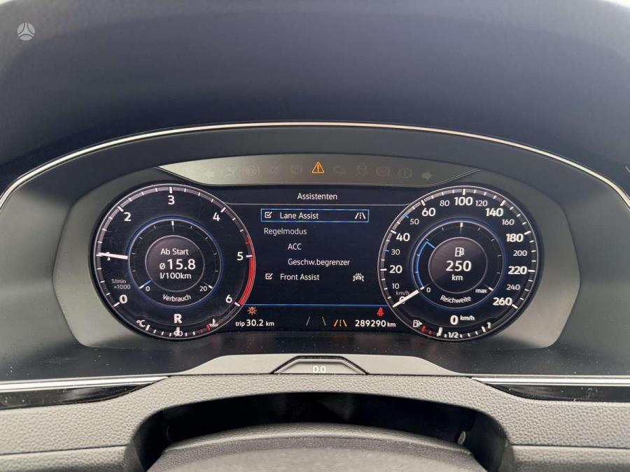Pelēks Volkswagen Passat 2019 Marijampole, ar dzinēja tilpumu 1.97 L un nobraukumu 289 tūkst. km par 8450 €, foto 21 vietnē AUTOMOTO.COM.LV