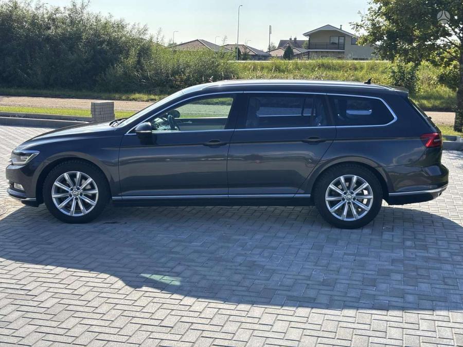 Grey Volkswagen Passat 2019 in Klaipeda, with an engine capacity of 1.97 L and mileage of 248 thousand km for 13100 €, photo 1 on AUTOMOTO.COM.LV
