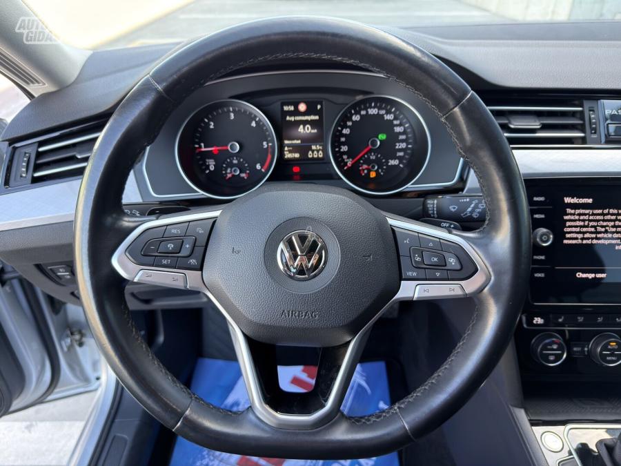 Pelēks Volkswagen Passat 2020 Panevēža, ar dzinēja tilpumu 2.00 L un nobraukumu 241 tūkst. km par 14600 €, foto 20 vietnē AUTOMOTO.COM.LV