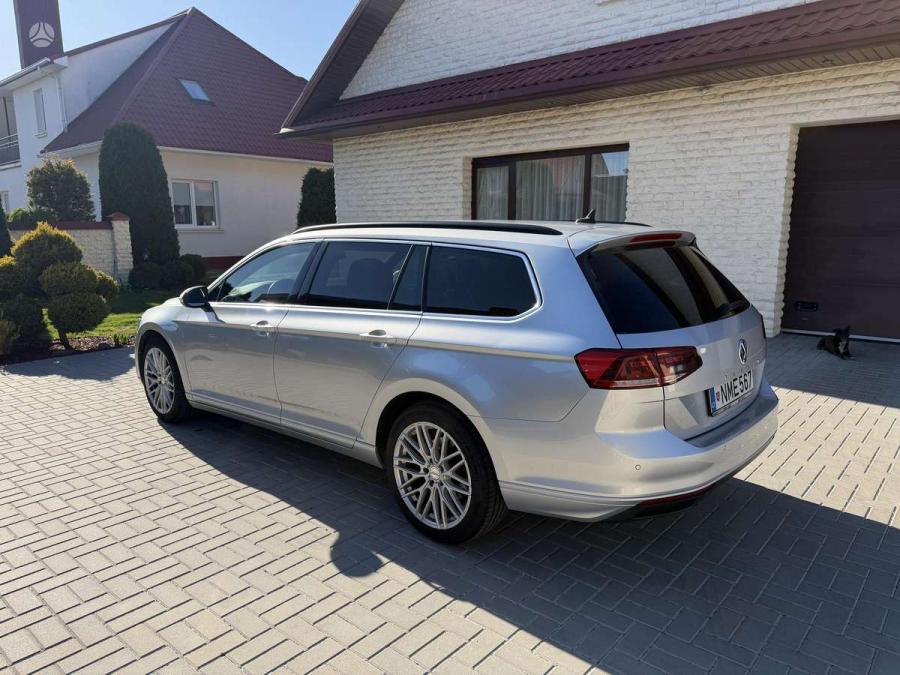 Grey Volkswagen Passat 2020 in Vilnius, with an engine capacity of 1.97 L and mileage of 209 thousand km for 15600 €, photo 6 on AUTOMOTO.COM.LV