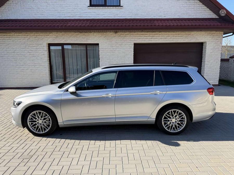 Grey Volkswagen Passat 2020 in Vilnius, with an engine capacity of 1.97 L and mileage of 209 thousand km for 15600 €, photo 7 on AUTOMOTO.COM.LV