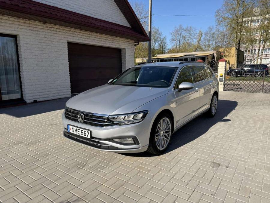 Grey Volkswagen Passat 2020 in Vilnius, with an engine capacity of 1.97 L and mileage of 209 thousand km for 15600 €, photo 8 on AUTOMOTO.COM.LV