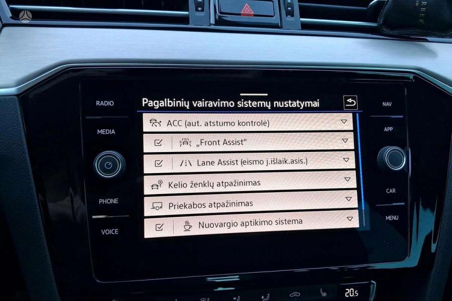 Pelēks Volkswagen Passat 2020 Klaipėda, ar dzinēja tilpumu 1.50 L un nobraukumu 184 tūkst. km par 15900 €, foto 16 vietnē AUTOMOTO.COM.LV