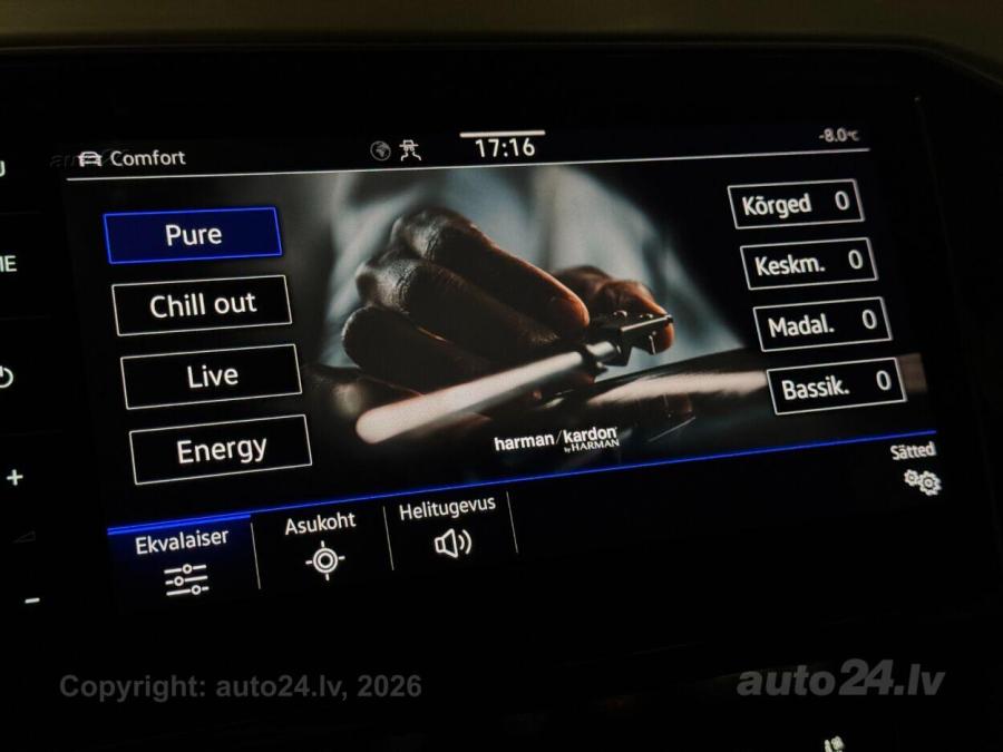 Grey Volkswagen Passat 2021 in Tallinn, with an engine capacity of 1.50 L and mileage of 189 thousand km for 19900 €, photo 22 on AUTOMOTO.COM.LV