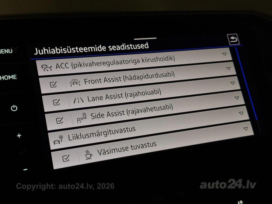 Grey Volkswagen Passat 2021 in Tallinn, with an engine capacity of 1.50 L and mileage of 189 thousand km for 19900 €, photo 24 on AUTOMOTO.COM.LV