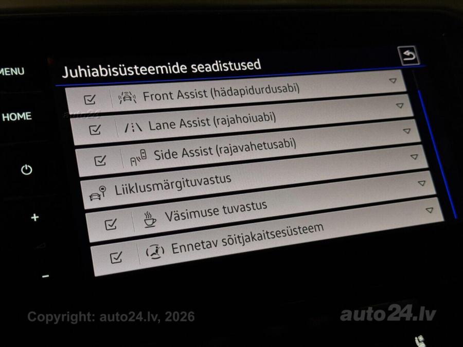 Grey Volkswagen Passat 2021 in Tallinn, with an engine capacity of 1.50 L and mileage of 189 thousand km for 19900 €, photo 25 on AUTOMOTO.COM.LV