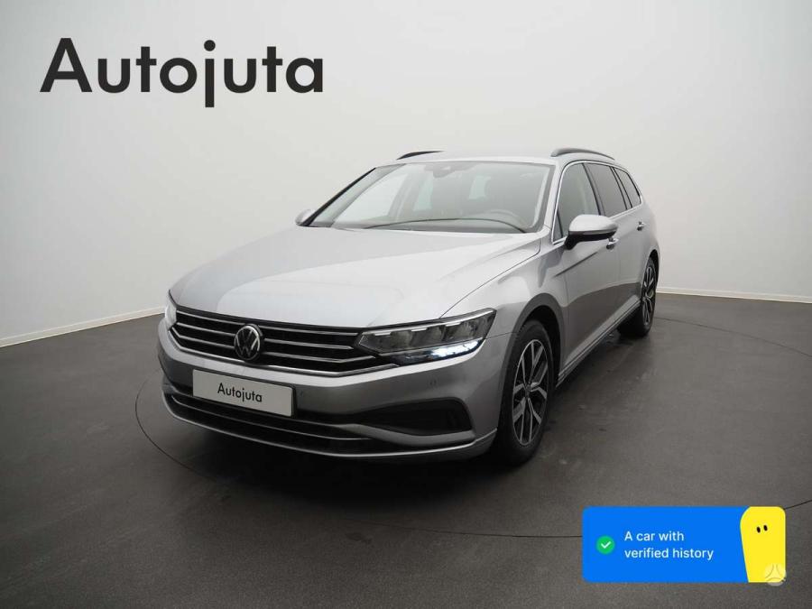 Pelēks Volkswagen Passat 2021 Kauņa, ar dzinēja tilpumu 1.50 L un nobraukumu 73 tūkst. km par 19500 €, foto 1 vietnē AUTOMOTO.COM.LV