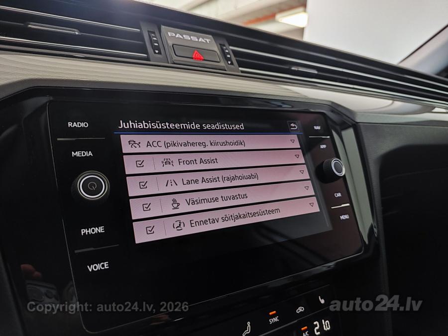 Pelēks Volkswagen Passat 2021 Tartu, ar dzinēja tilpumu 1.50 L un nobraukumu 136 tūkst. km par 18990 €, foto 17 vietnē AUTOMOTO.COM.LV