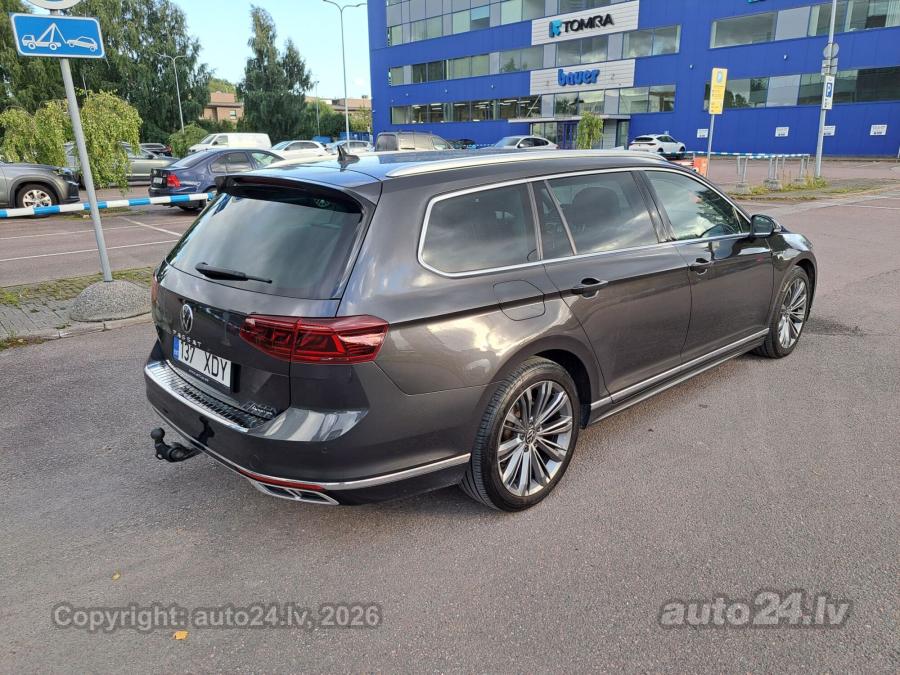 Pelēks Volkswagen Passat 2021 Tallina, ar dzinēja tilpumu 2.00 L un nobraukumu 193 tūkst. km par 19990 €, foto 4 vietnē AUTOMOTO.COM.LV