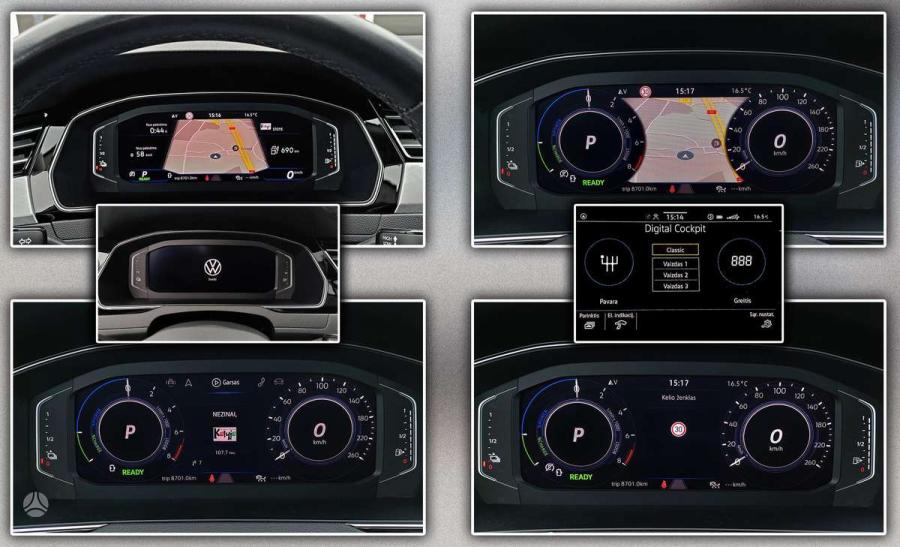 Pelēks Volkswagen Passat 2021 Viļņa, ar dzinēja tilpumu 1.40 L un nobraukumu 165 tūkst. km par 15500 €, foto 18 vietnē AUTOMOTO.COM.LV