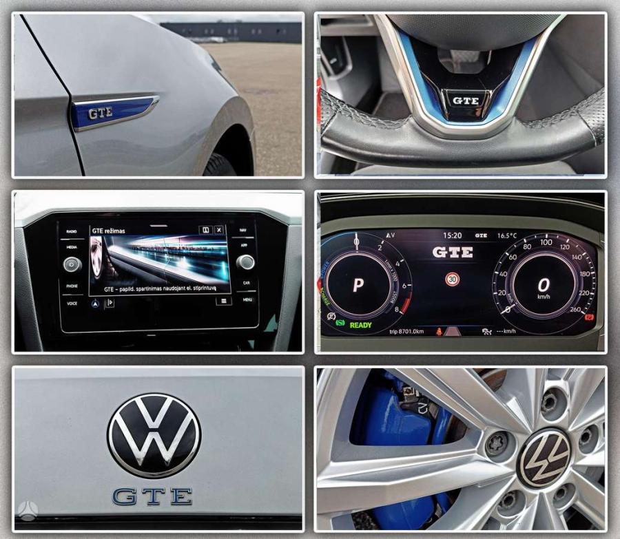 Pelēks Volkswagen Passat 2021 Viļņa, ar dzinēja tilpumu 1.40 L un nobraukumu 165 tūkst. km par 15500 €, foto 38 vietnē AUTOMOTO.COM.LV