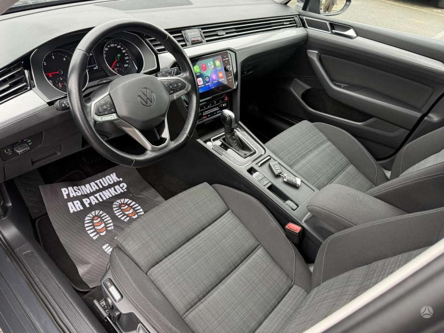Pelēks Volkswagen Passat 2021 Viļņa, ar dzinēja tilpumu 1.97 L un nobraukumu 196 tūkst. km par 14999 €, foto 20 vietnē AUTOMOTO.COM.LV