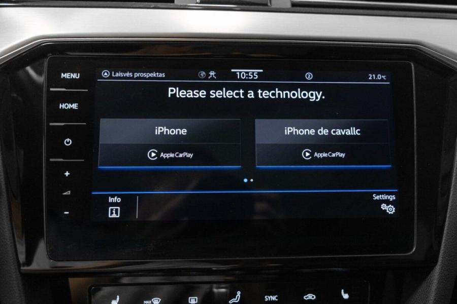 Pelēks Volkswagen Passat 2022 Viļņa, ar dzinēja tilpumu 2.00 L un nobraukumu 198 tūkst. km par 18500 €, foto 18 vietnē AUTOMOTO.COM.LV