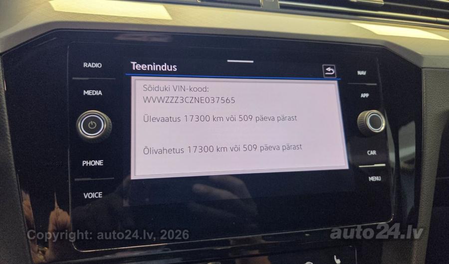 Grey Volkswagen Passat 2022 in Tartu, with an engine capacity of 2.00 L and mileage of 152 thousand km for 18990 €, photo 15 on AUTOMOTO.COM.LV
