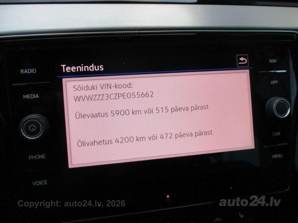 Grey Volkswagen Passat 2023 in Tartu, with an engine capacity of 2.00 L and mileage of 175 thousand km for 24590 €, photo 11 on AUTOMOTO.COM.LV