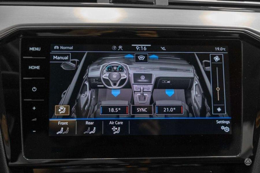 Grey Volkswagen Passat 2023 in Vilnius, with an engine capacity of 2.00 L and mileage of 138 thousand km for 23900 €, photo 18 on AUTOMOTO.COM.LV
