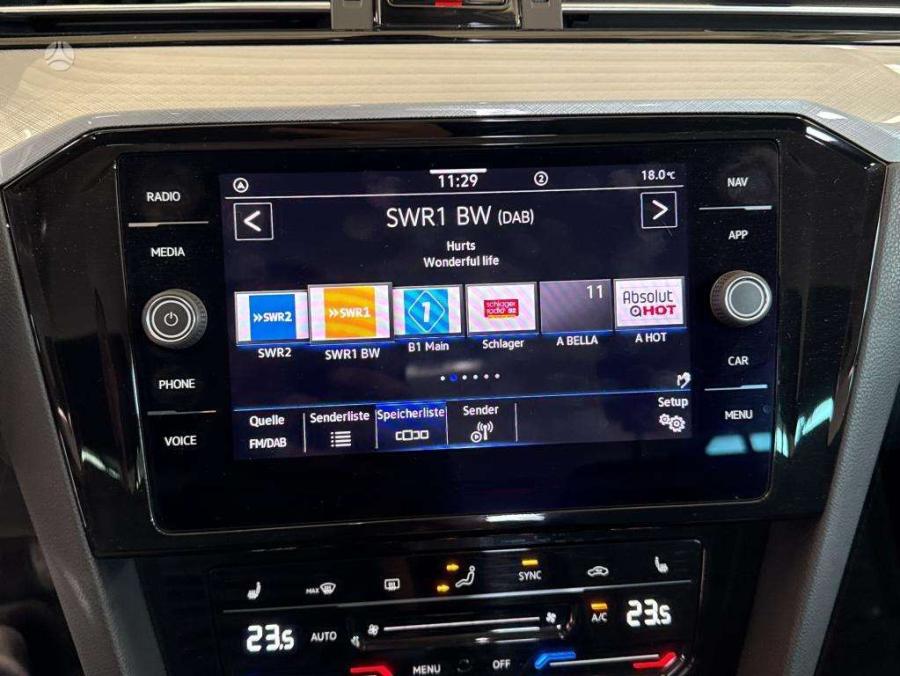 Grey Volkswagen Passat 2023 in Vilnius, with an engine capacity of 1.97 L and mileage of 209 thousand km for 14999 €, photo 13 on AUTOMOTO.COM.LV