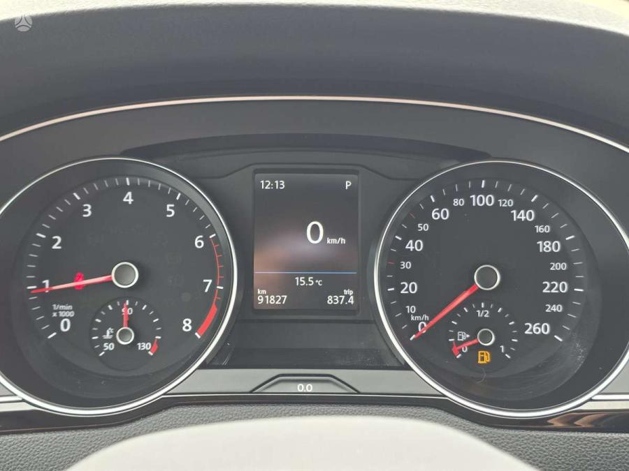 Grey Volkswagen Passat 2023 in Vilnius, with an engine capacity of 1.50 L and mileage of 92 thousand km for 19380 €, photo 19 on AUTOMOTO.COM.LV