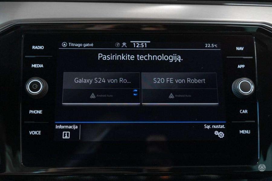 Серый Фольксваген Пассат 2023 в Вильнюс, объемом двигателя 2.00 л и пробегом 142 тыс. км за 22050 €, фото 14 на AUTOMOTO.COM.LV
