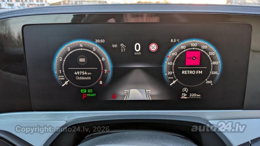 Grey Volkswagen Passat 2024 in Tallinn, with an engine capacity of 1.50 L and mileage of 50 thousand km for 35900 €, photo 18 on AUTOMOTO.COM.LV