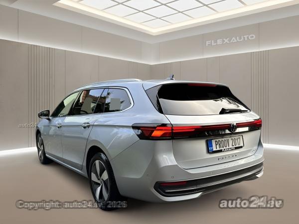 Grey Volkswagen Passat 2024 in Tallinn, with an engine capacity of 1.50 L and mileage of 21 thousand km for 30990 €, photo 6 on AUTOMOTO.COM.LV