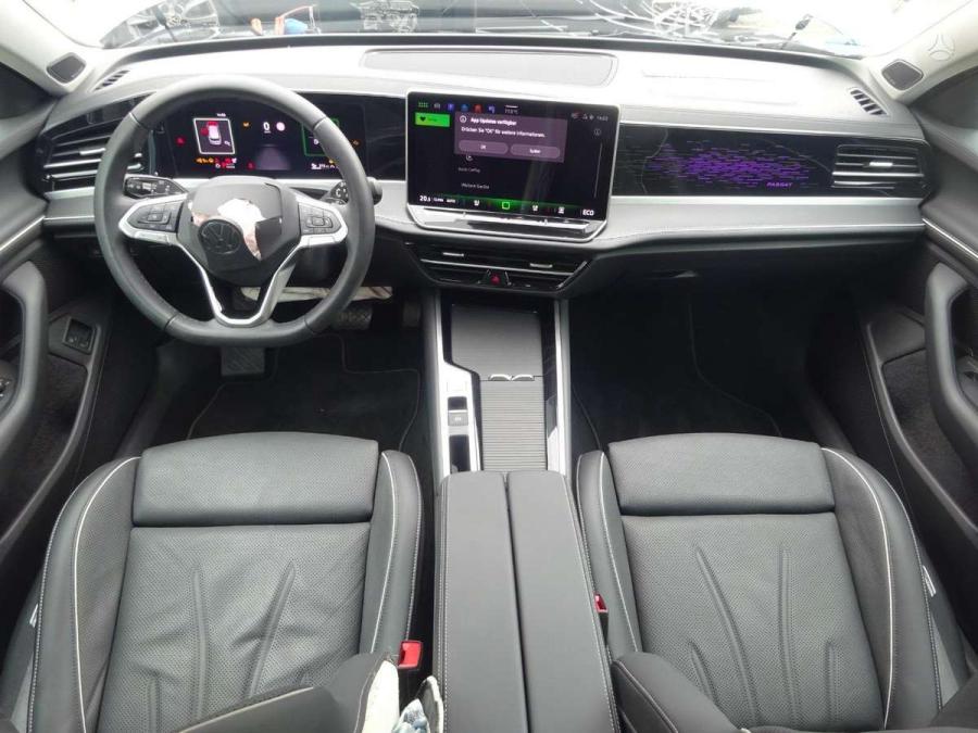 Pelēks Volkswagen Passat 2024 Jonava, ar dzinēja tilpumu 1.50 L un nobraukumu 21 tūkst. km par 17400 €, foto 8 vietnē AUTOMOTO.COM.LV