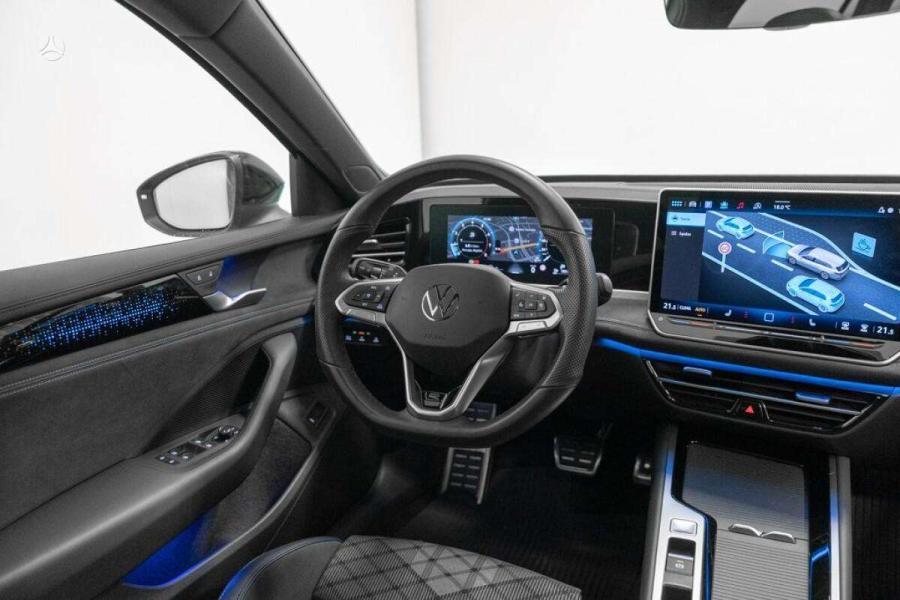 Grey Volkswagen Passat 2025 in Vilnius, with an engine capacity of 1.50 L and mileage of 26 thousand km for 35950 €, photo 13 on AUTOMOTO.COM.LV