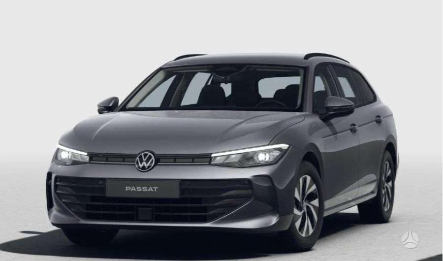 Pelēks Volkswagen Passat 2026 Viļņa, ar dzinēja tilpumu 1.50 L un nobraukumu 0 tūkst. km par 32300 €, foto 1 vietnē AUTOMOTO.COM.LV