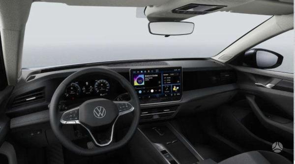 Pelēks Volkswagen Passat 2026 Viļņa, ar dzinēja tilpumu 1.50 L un nobraukumu 0 tūkst. km par 32300 €, foto 9 vietnē AUTOMOTO.COM.LV