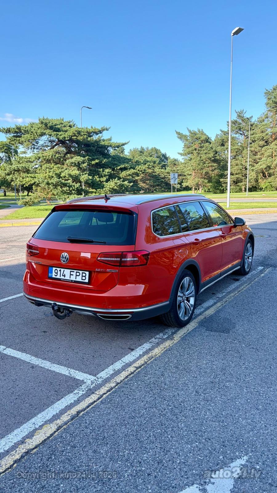 Oranžs Volkswagen Passat 2016 Tallina, ar dzinēja tilpumu 2.00 L un nobraukumu 252 tūkst. km par 11700 €, foto 6 vietnē AUTOMOTO.COM.LV