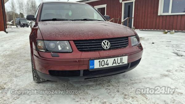 Red Volkswagen Passat 1998 in Tallinn, with an engine capacity of 1.90 L and mileage of 0 thousand km for 4900 €, photo 1 on AUTOMOTO.COM.LV