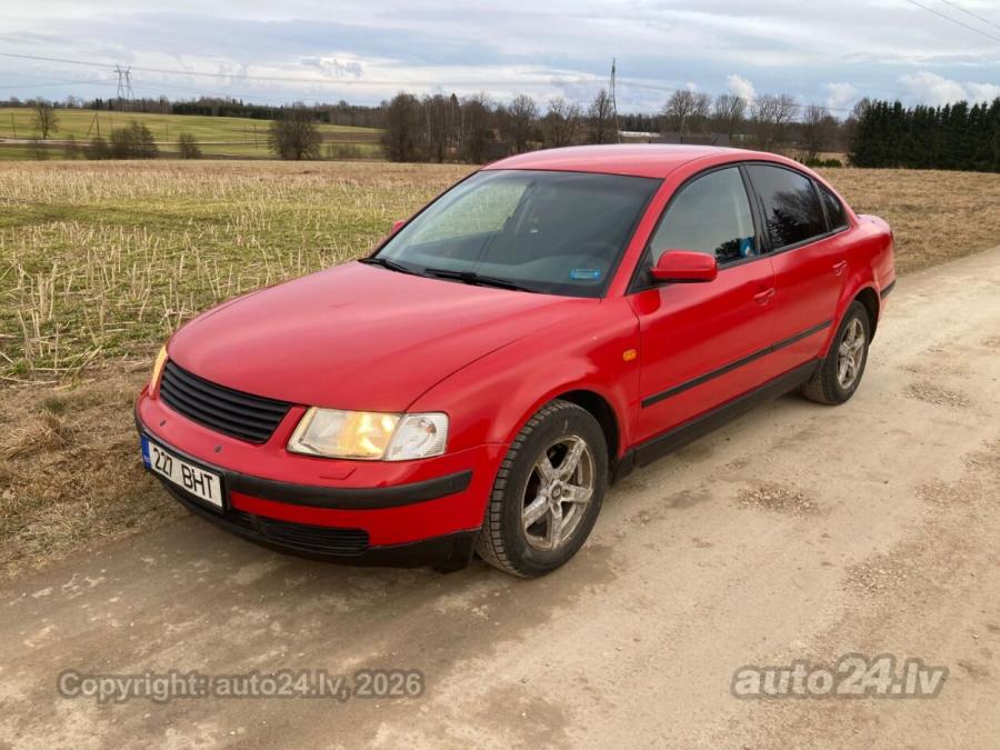 Red Volkswagen Passat 1998 in Tartu, with an engine capacity of 1.90 L and mileage of 0 thousand km for 1250 €, photo 4 on AUTOMOTO.COM.LV