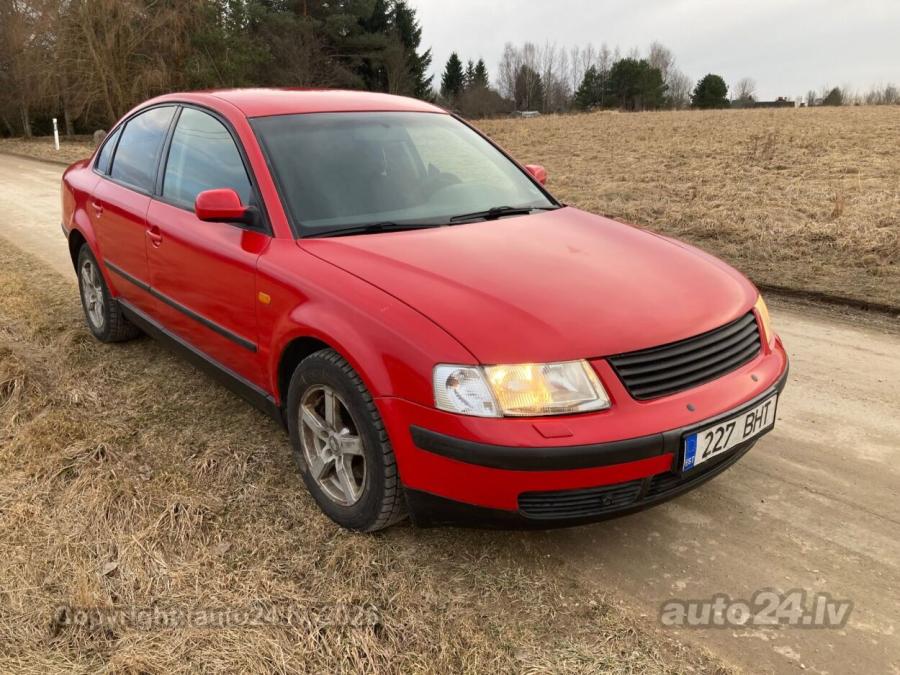 Red Volkswagen Passat 1998 in Tartu, with an engine capacity of 1.90 L and mileage of 0 thousand km for 1250 €, photo 6 on AUTOMOTO.COM.LV