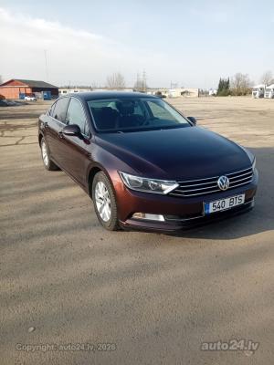 Sarkans Volkswagen Passat 2017 Tallina, ar dzinēja tilpumu 1.40 L un nobraukumu 294 tūkst. km par 13000 €, foto  vietnē AUTOMOTO.COM.LV