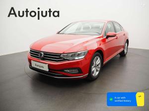 Red Volkswagen Passat 2021 in Vilnius, with an engine capacity of 1.50 L and mileage of 122 thousand km for 17200 €, photo  on AUTOMOTO.COM.LV