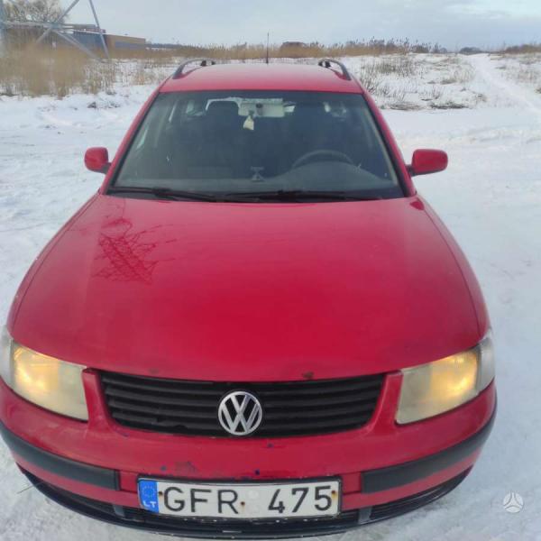 Sarkans Volkswagen Passat 1999 Kauņa, ar dzinēja tilpumu 1.90 L un nobraukumu 600 tūkst. km par 650 €, foto 8 vietnē AUTOMOTO.COM.LV