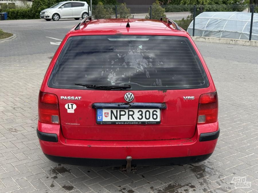 Sarkans Volkswagen Passat 1999 Ukmergė, ar dzinēja tilpumu 1.90 L un nobraukumu 615 tūkst. km par 650 €, foto 5 vietnē AUTOMOTO.COM.LV