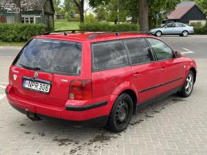 Sarkans Volkswagen Passat 1999 Ukmergė, ar dzinēja tilpumu 1.90 L un nobraukumu 615 tūkst. km par 650 €, foto 6 vietnē AUTOMOTO.COM.LV