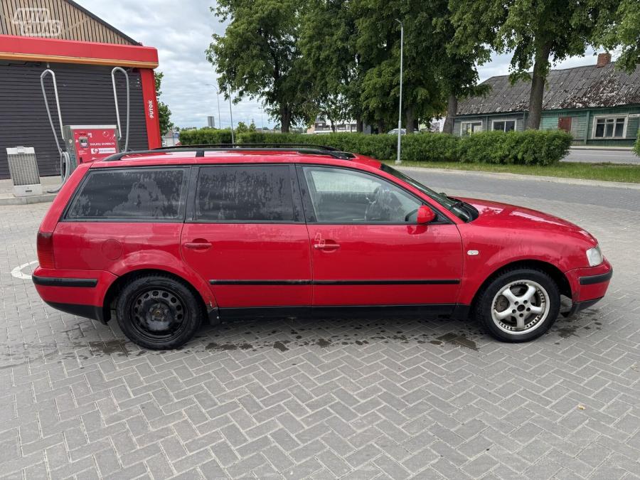 Sarkans Volkswagen Passat 1999 Ukmergė, ar dzinēja tilpumu 1.90 L un nobraukumu 615 tūkst. km par 650 €, foto 7 vietnē AUTOMOTO.COM.LV