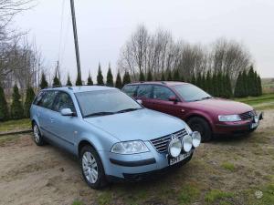 Sarkans Volkswagen Passat 2001 Radviliškis, ar dzinēja tilpumu 1.90 L un nobraukumu 380 tūkst. km par 1300 €, foto  vietnē AUTOMOTO.COM.LV
