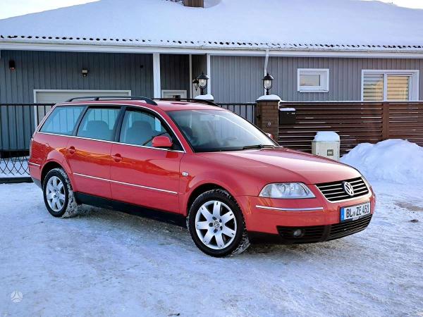 Sarkans Volkswagen Passat 2002 Klaipėda, ar dzinēja tilpumu 2.80 L un nobraukumu 298 tūkst. km par 3999 €, foto 9 vietnē AUTOMOTO.COM.LV