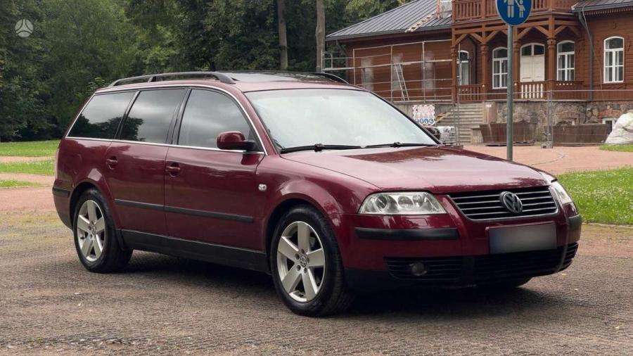 Sarkans Volkswagen Passat 2003 Viļņa, ar dzinēja tilpumu 1.90 L un nobraukumu 338 tūkst. km par 3350 €, foto 1 vietnē AUTOMOTO.COM.LV