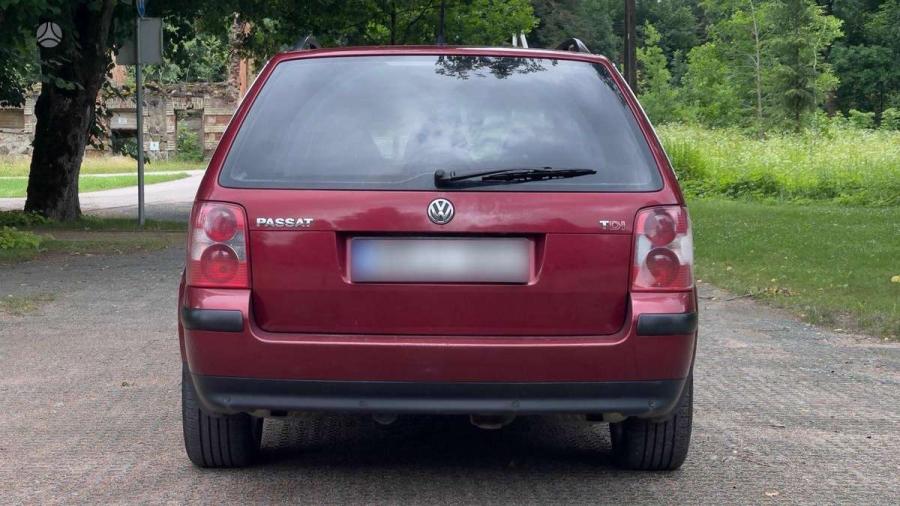 Sarkans Volkswagen Passat 2003 Viļņa, ar dzinēja tilpumu 1.90 L un nobraukumu 338 tūkst. km par 3350 €, foto 6 vietnē AUTOMOTO.COM.LV