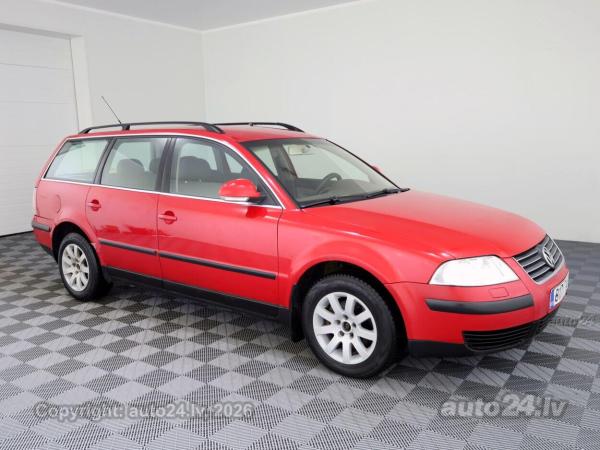 Red Volkswagen Passat 2004 in Tallinn, with an engine capacity of 1.90 L and mileage of 516 thousand km for 1099 €, photo 1 on AUTOMOTO.COM.LV