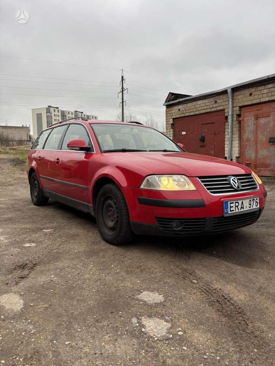 Sarkans Volkswagen Passat 2005 Alīta, ar dzinēja tilpumu 1.90 L un nobraukumu 205 tūkst. km par 1200 €, foto 1 vietnē AUTOMOTO.COM.LV